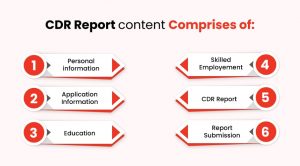 What are the documents required for CDR Report Writing?